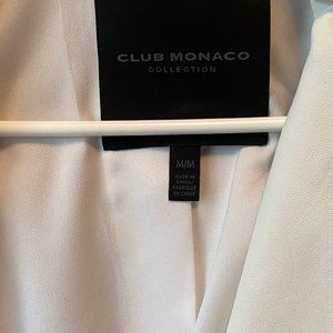 Club Monaco | Jackets & Coats | Club Monaco White Leather Jacket | Poshmark